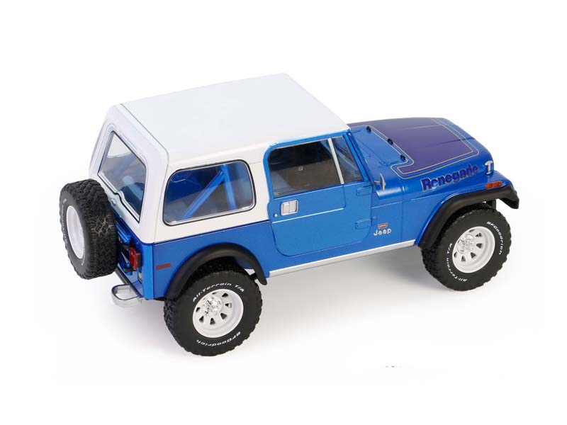 PRE-ORDER 1978 Jeep CJ-7 Renegade - Captain Blue Metallic (Artisan Col ...