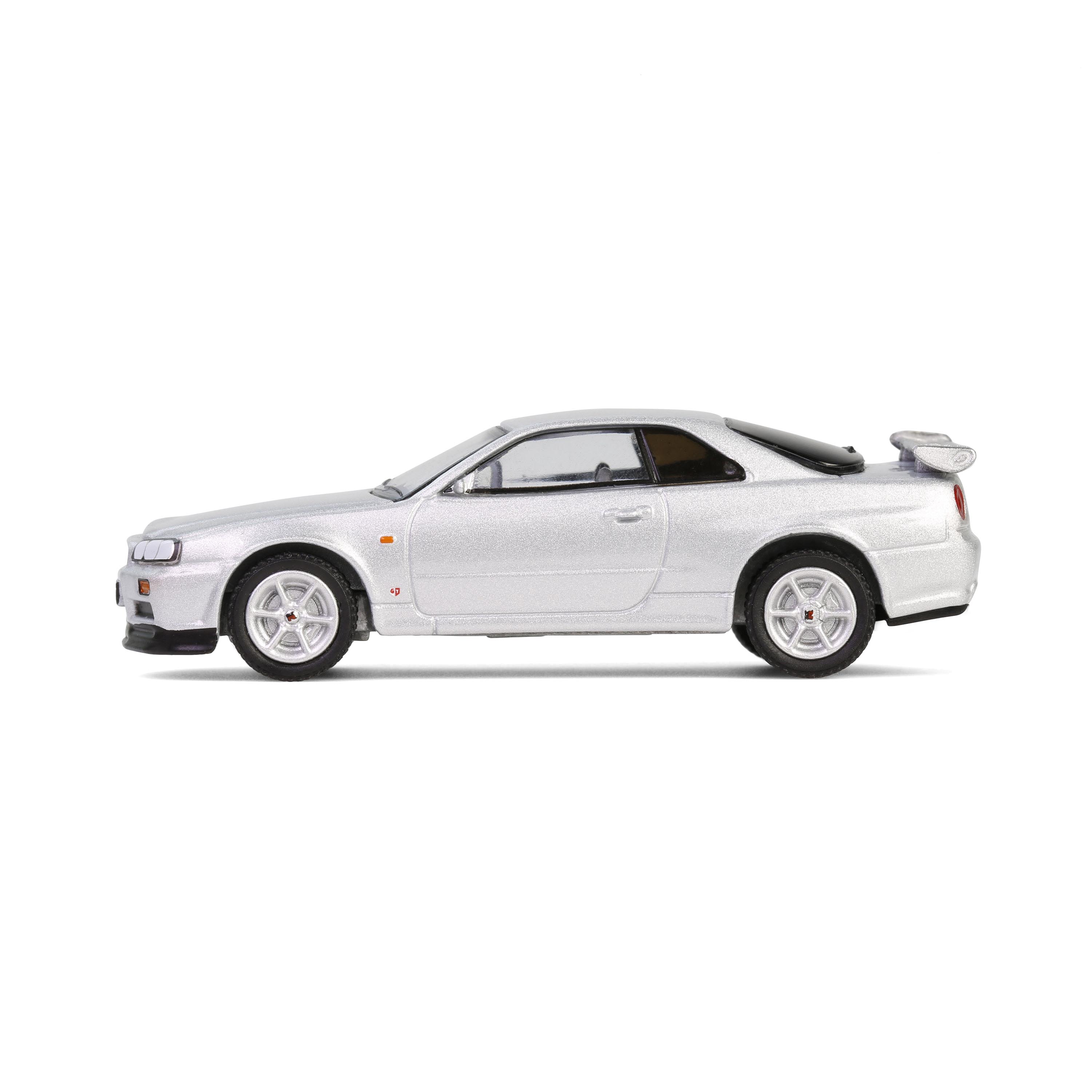 6 PACK 1999 Nissan Skyline V-Spec (R34) - Sonic Silver (Anniversary Co ...