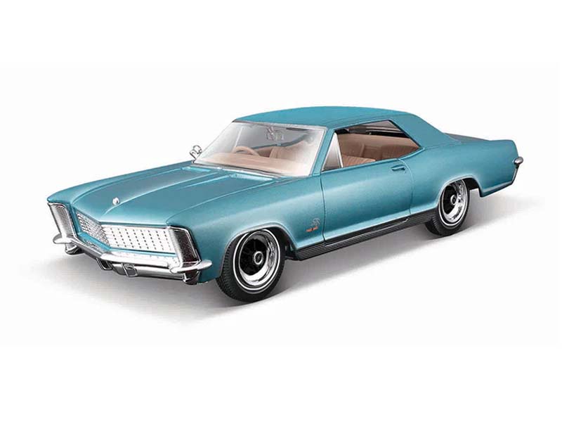 1965 Buick Riviera – Blue (Special Edition) Diecast 1:24 Scale Model ...