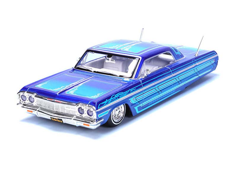 Blue Impala Lowrider Cars Redcat SixtyFour RC Car 1:10 1964
