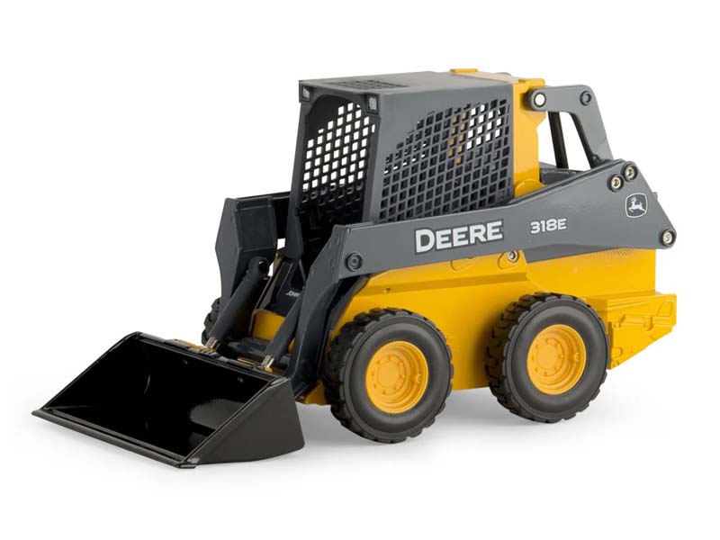 John Deere 318E Skid Steer Loader Diecast 1:16 Scale Model - ERTL 4547 ...