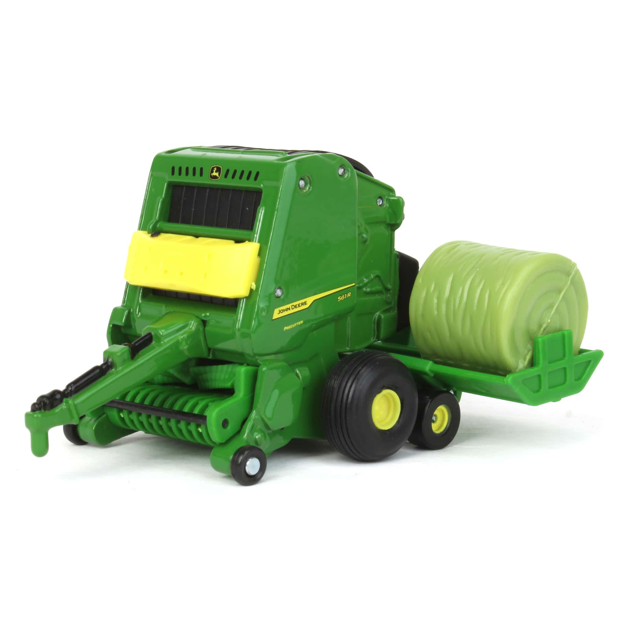 John Deere 561R Round Baler w/ 6 Bales Diecast 1:64 Scale Model - ERTL ...