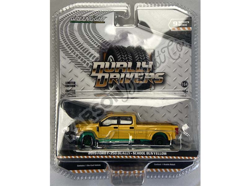 CHASE 2019 Ford F-350 Dually - School Bus Yellow (Dually Drivers) Seri ...
