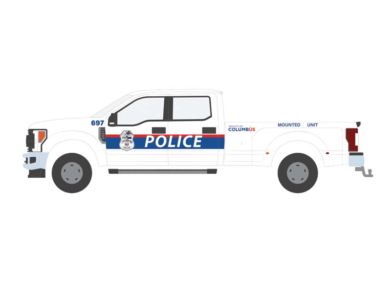 2019 Ford F-350 XL Dually - Columbus Division of Police Mounted Unit ...