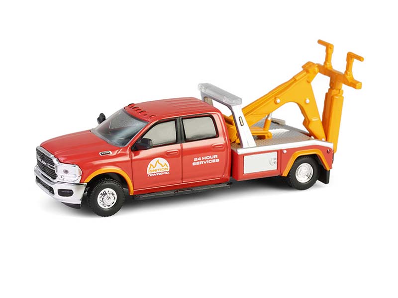 RAW CHASE 2022 Ram 3500 Dually Wrecker - Red & Orange (Dually Drivers ...
