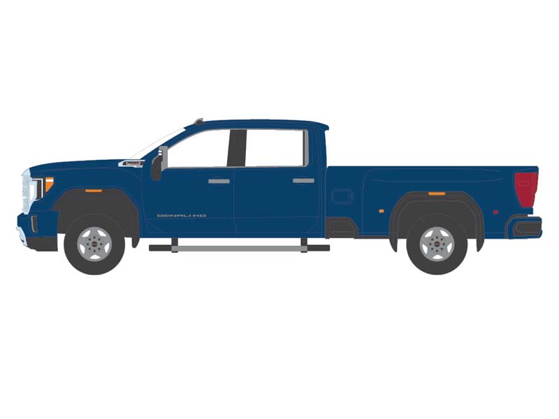 PRE-ORDER - 12 PACK 2022 GMC Sierra 3500 Denali Dually - PACIFIC BLUE ...