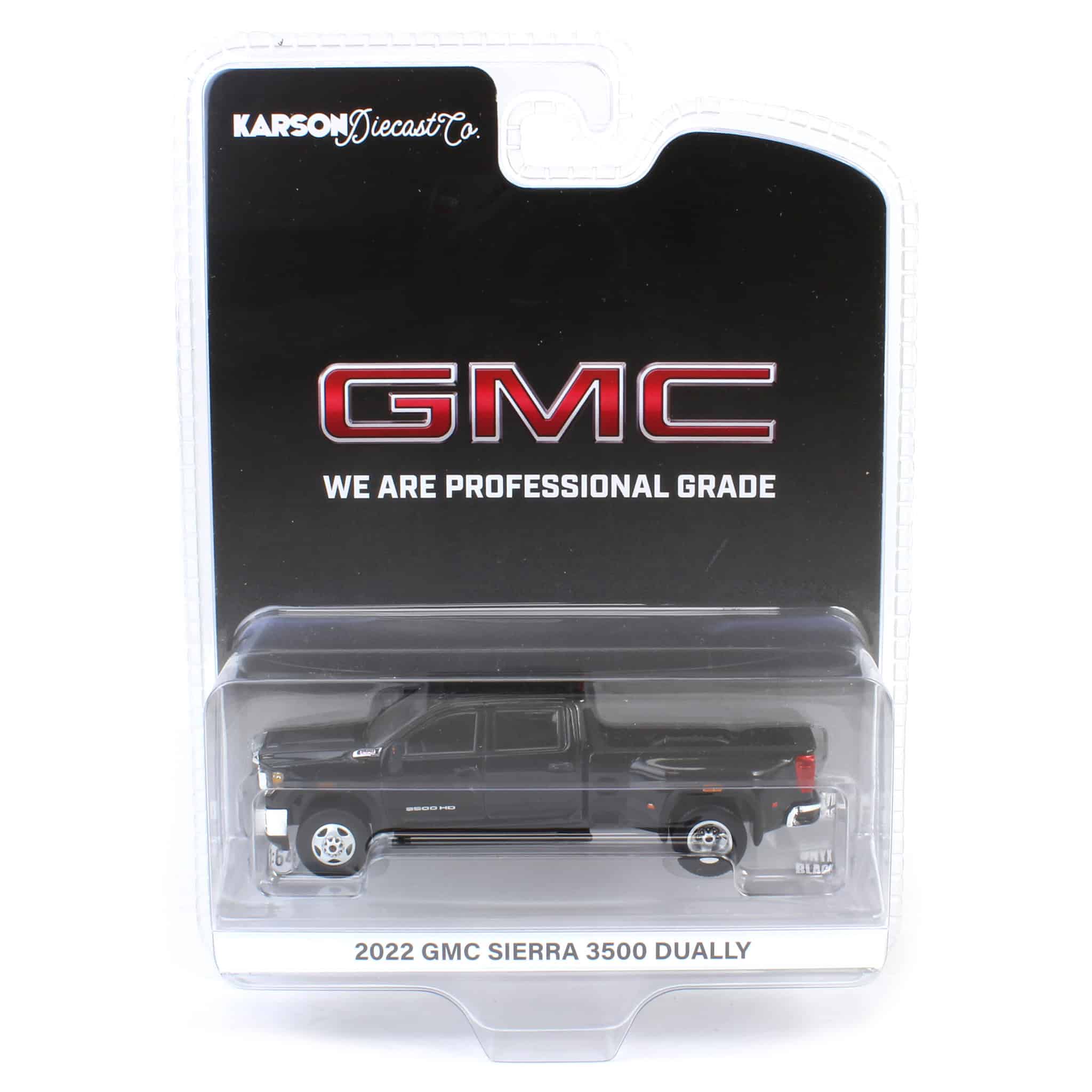 PRE-ORDER - 48 PACK 2022 GMC Sierra 3500HD Pro Dually - Onyx Black Die ...