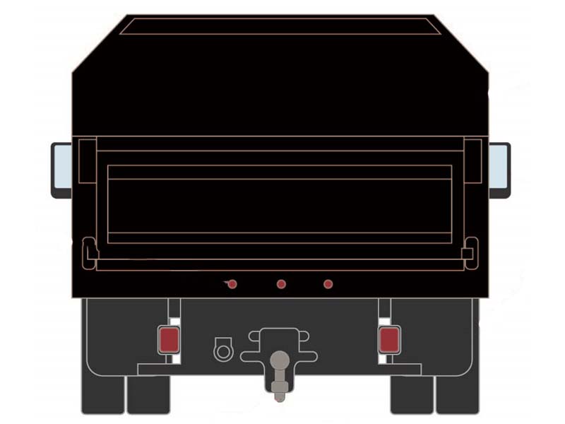 PRE-ORDER 48 COUNT CASE 2022 GMC Sierra 3500HD w/ Dump Bed - Cardinal ...