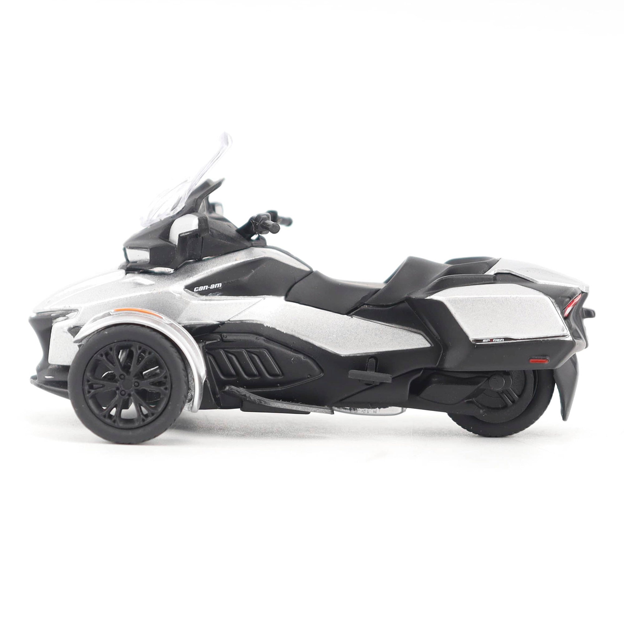 Can-Am Spyder RT Hyper Silver Diecast 1:32 Scale Model - Diecast Maste ...
