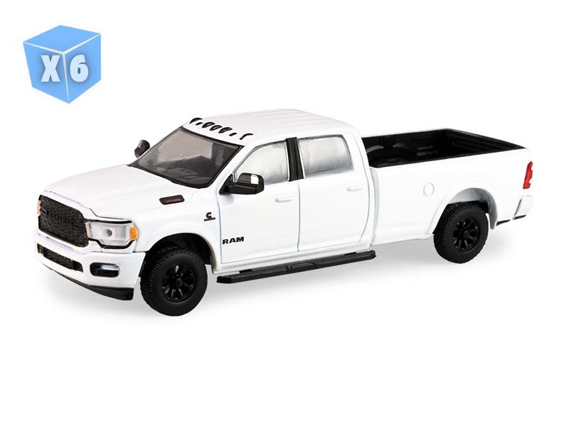 PRE-ORDER - 6 PACK 2023 Ram 2500 Bighorn - White (Auto Mall Series 8 ...