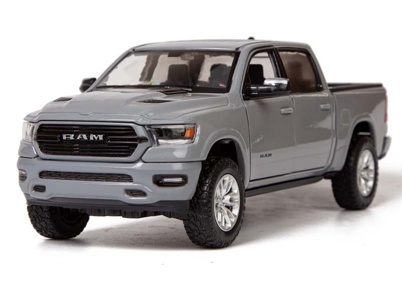 2019 Ram 1500 Laramie Crew Cab – Grey (Timeless Legends) Diecast 1:24 ...