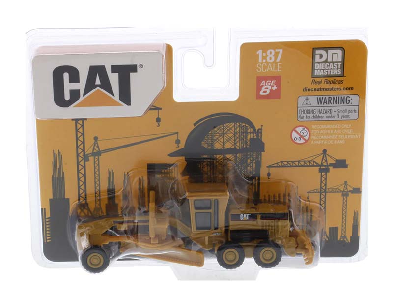 CAT Caterpillar 163H Motor Grader 1:87 HO Scale Model - Diecast Master ...
