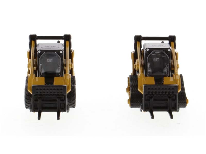 CAT Caterpillar 272D2 Skid Steer Loader & CAT 297D2 Compact Track Load ...