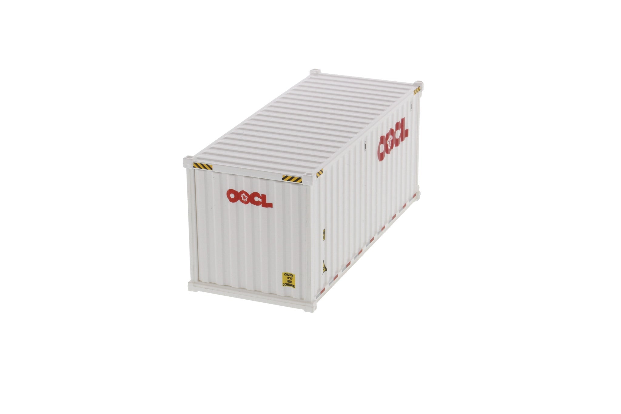 20' Dry Goods Sea Container OOCL White (Transport Series) 1:50 Scale M ...