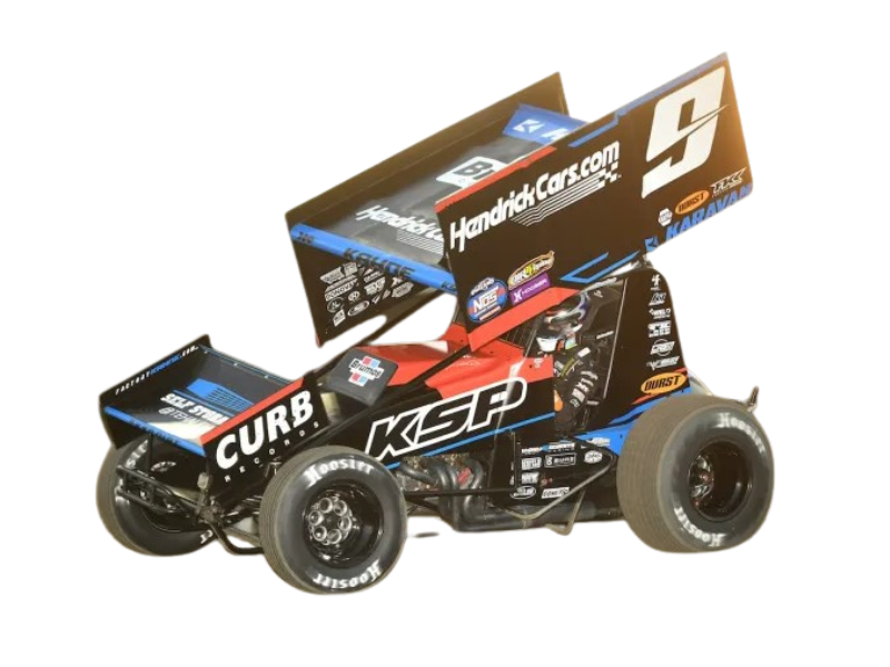 2025 #9 KSP Winged Sprint Car - Kasey Kahne Diecast 1:50 Scale Model ...