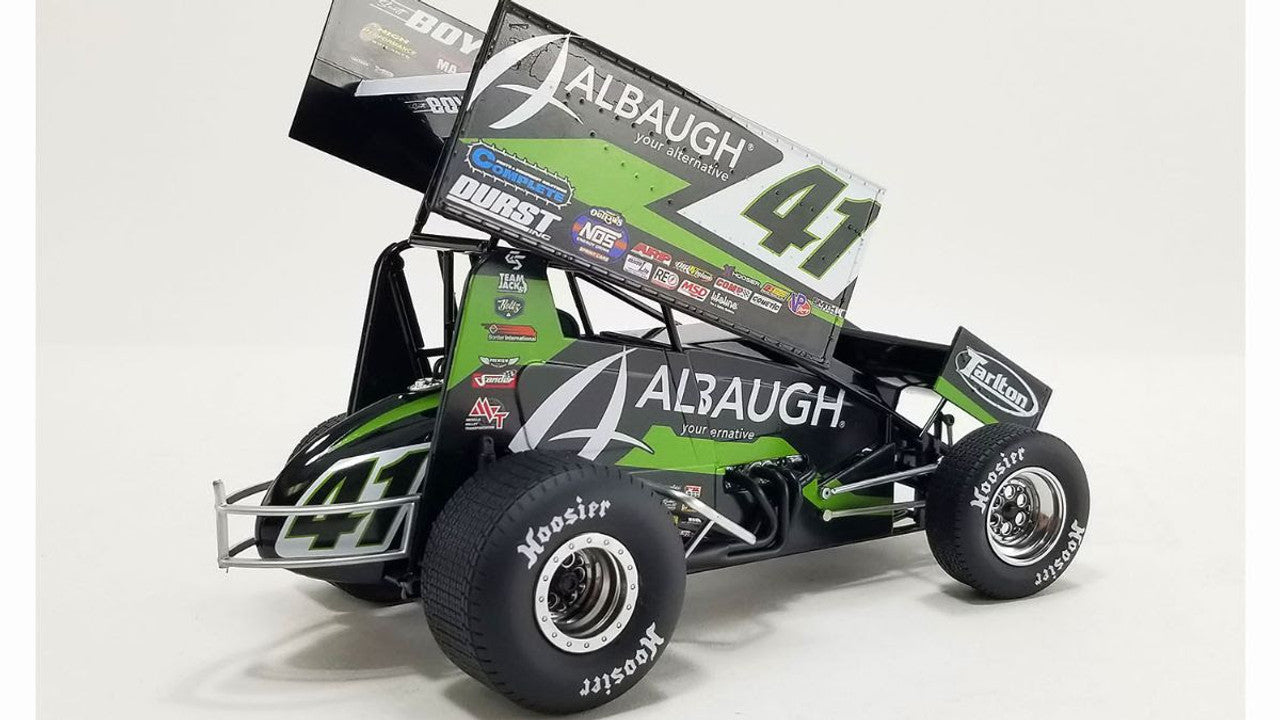 2025 #41 Albaugh Sprint Car - Carson Macedo Diecast 1:50 Scale Model ...