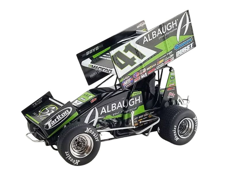 2025 #41 Albaugh Sprint Car - Carson Macedo Diecast 1:50 Scale Model ...