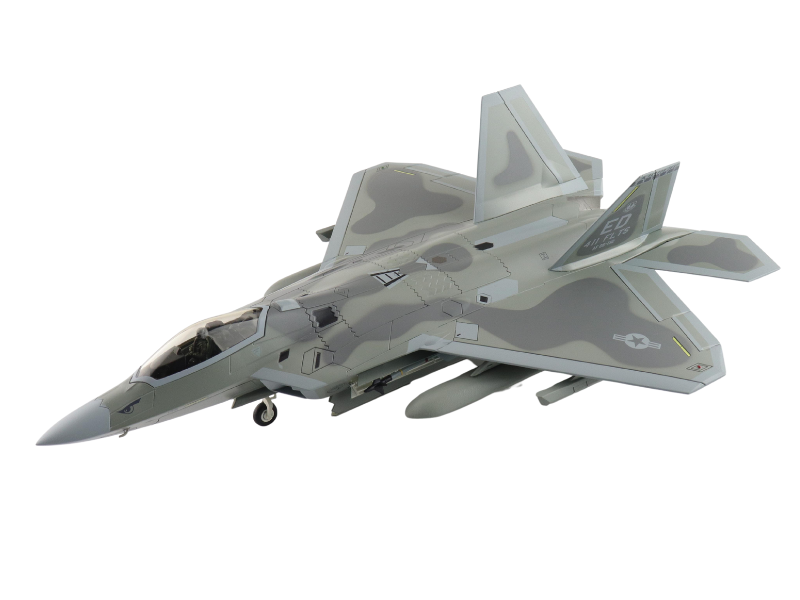 Lockheed Martin F-22 Raptor (with steathy pods) AF06-132, 411 FLTS Edw ...
