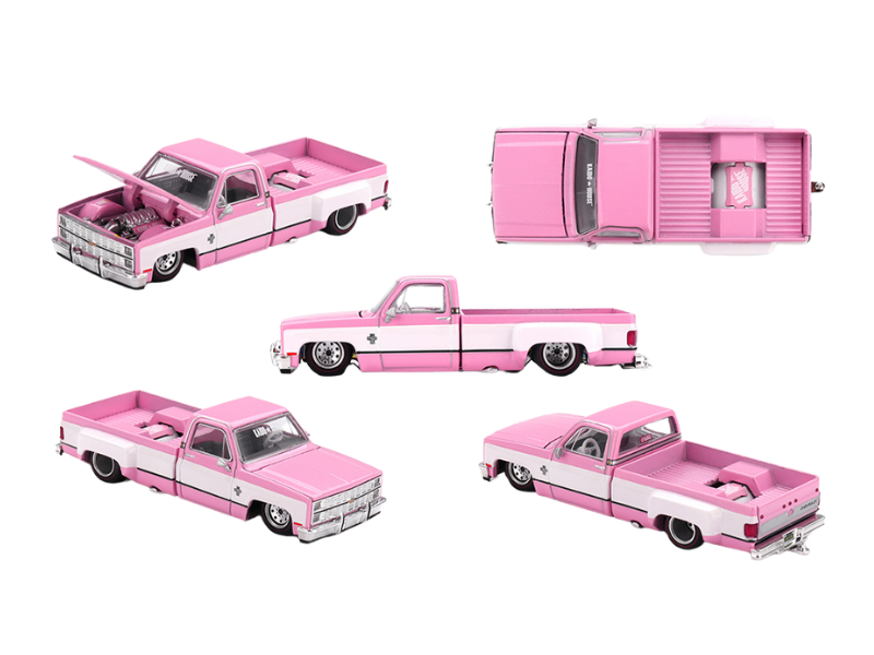PRE-ORDER Chevrolet Silverado Dually Vintage Spec V2 – Pink w/ White ...