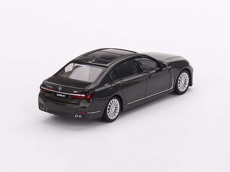BMW Alpina B7 xDrive Dravit Grey Metallic (Mini GT) Diecast 1:64 Scale ...