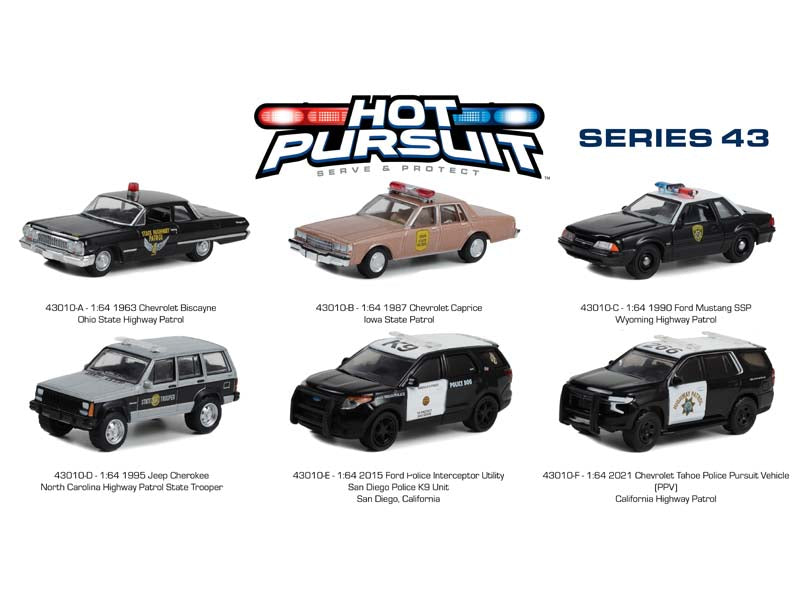 State Police Model Cars